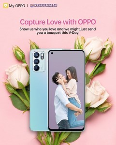 Capture everything you love this Valentine’s Day! We’ll be giving away bouquets from the FlowerStore.ph to lucky commenters who are willing to share their special moments through photos! 1. Post a photo of the people you love in the comment section below 2. Tag 5 friends to do the same 3. Use the hashtag #MyOPPOAppxFlowerStore 10 lucky commenters will receive a FlowerStore bouquet from us this Love Month! Good luck! | OPPO