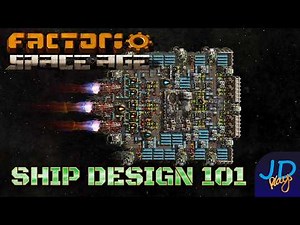 Ship Design 101 ⚙️ Factorio Space Age 🚀 Ep7 🏭 Tutorial. Walkthrough, Lets Play
