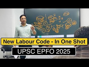 New Labour Code - In One Class | UPSC EPFO 2025 | Vyasa IAS