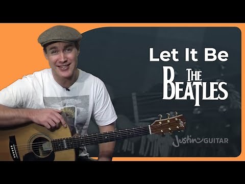 Let It Be Easy Guitar Lesson The Beatles