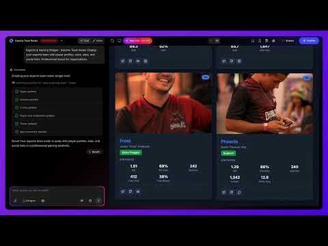 Creating an Esports Widget with Embeddable