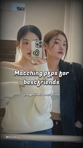 Matching pfps for bff ✨️🎀💖💫 #shorts #shortsfeed #bff #bestie #bestfriend #match #pfp #girl