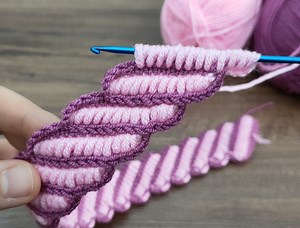 601K views · 20K reactions | yapılışı çok kolay ve çok gösterişli bir Tunusişi saç bandı  | Knitting & Crochet World | Facebook