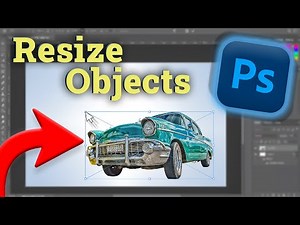 How to Resize Objects in Photoshop in 37 Seconds!
