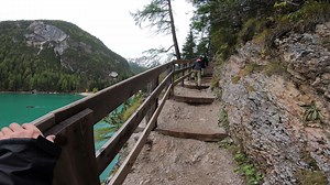 Happy New Year 2022! ❤ (One of the most exciting moments of 2021. The Dolomites, Italy. A tour of Lake Braies and the great climb. ) | Face of Animals, Flowers and Trees - Dona&Angelina | Facebook