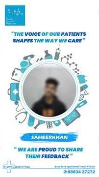 "My Recovery Journey | Hospital Patient Review" - SAHEERKHAN💙
