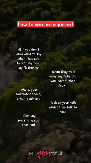 how to win an argument #argument #advice #tips #tipsforlife #dailyadvice | Beyoutiful