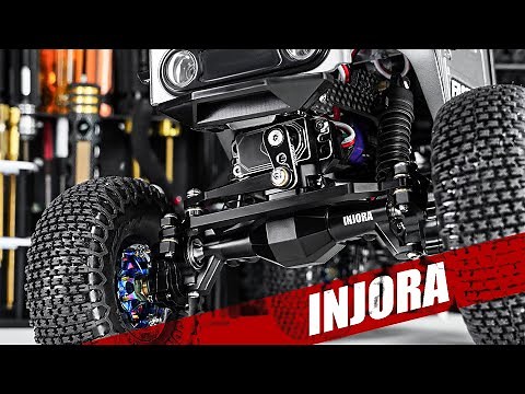 INJORA New TRX4M +5mm Diamond Portal Axles Kit: Boost RC Performance!