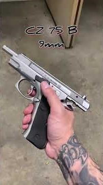 Brand New CZ 75B 9mm - First Shots