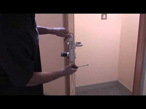Using an Aperio Cylinder with a DIN Nightlatch