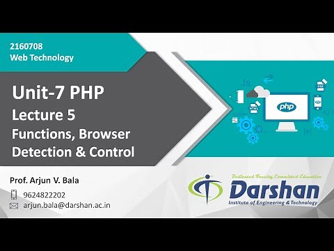 Function, Browser Detect & Control in PHP