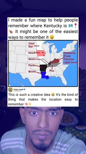This Clever Map Makes Kentucky Easy To Remember