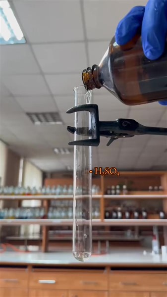 6.3K views · 88 reactions | Witness the mesmerizing dance of sulfuric acid, ethanol, and potassium permanganate in a vibrant reaction spectacle! | Zahid's Chem Clinic | Facebook