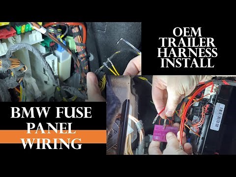 BMW X5 AAG Trailer Module Wiring Install (F15)