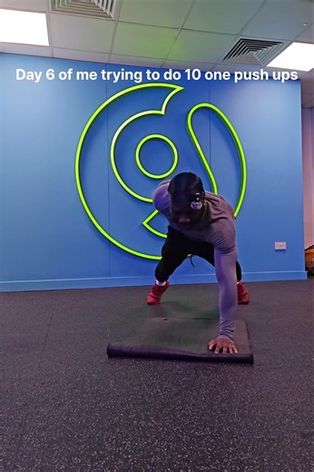 Day 6: one arm push ups challenge