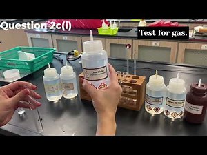 Chemistry| 2025 GCE O Level Chemistry Practical
