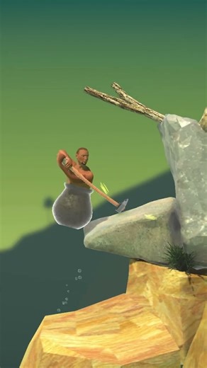 First time getting over it game play