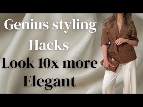 These 20 Genius Styling HACKS Will Change How You Dress as a Woman Over 50