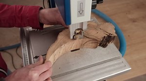 Make a Beautiful Crescent Moon Epoxy Lamp with Star Wars Ship Figures and LED Lights