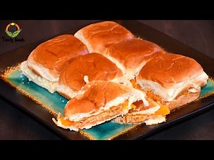 Cheesy Chicken Sliders Recipe | Quick Dinner Recipe | Tasty Foods