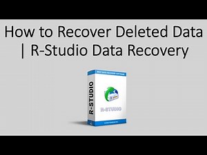 How to Recover Deleted Data | R-Studio Data Recovery