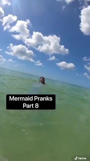 You heard the man..... who’s next?! #mermaidprank | Cierra Mistt fans