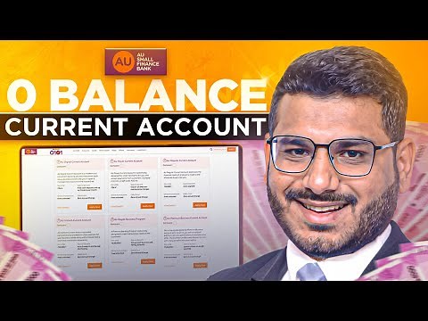 AU Current Account Zero Balance