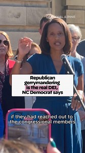 The new Congressional election map drawn by NC Republicans will kick an incumbent Democrat out of his district to help President Trump and Congressional Republicans maintain control of the US House in 2026. At a large protest outside the General Assembly on Tuesday, NC Sen. Sydney Batch, the Democratic minority leader, said that intentionally diluting the Democratic vote was the only way NC Republicans could stay in power. | Cardinal & Pine