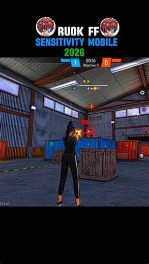 😱🔥 RUOK FF SENSITIVITY 2026! 🎯📱💥 100% RED NUMBER | AUTO HEADSHOT 😈 |