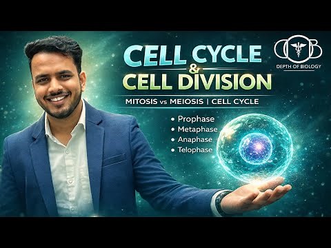 Cell Cycle & Cell division | Cell division | Mitosis | Meiosis | Significance of mitosis & meiosis