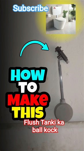Flush Tanki ka balllkock #shorts