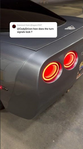 Infinity C5 Tail Lights with sequential turn signals
