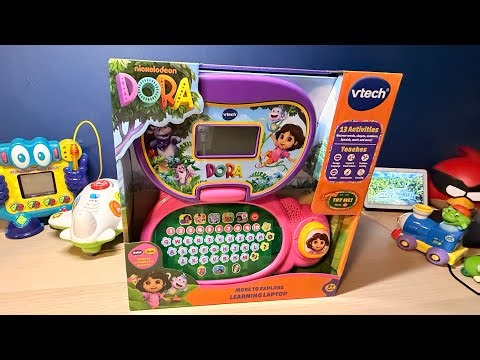 VTech Dora More To Explore Learning Laptop ASMR Unboxing