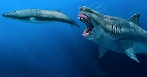 Ancient megalodon super-predators could swallow a great white shark