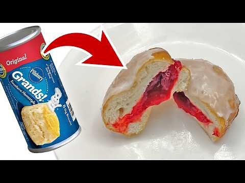 3 Easy Canned Biscuit Donut Recipes - How To Make Donuts, Filled Donut Recipe & More!