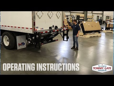 Liftgates for Box Trucks, Stake Bodies, and Flatbeds Tuckunder Series: TKL Operating Instructions