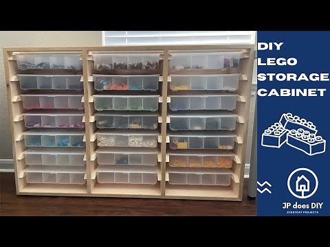 DIY Lego Storage Unit | Solutions & Organization Ideas | Ikea