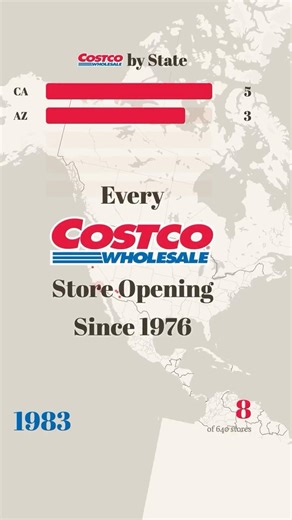 Every Costco in the United States
