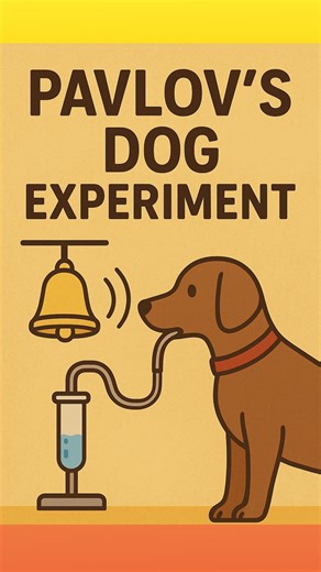 The_Silent_Thesis on Instagram: "🐶🔔 Pavlov’s Dog Experiment – Classical Conditioning Ivan Pavlov discovered that behaviour can be learned by creating associations. A simple bell sound became powerful enough to make dogs salivate — even without food. This changed the entire world of psychology. 🧠 Key concepts: • Neutral stimulus → Bell • Unconditioned stimulus → Food • Conditioned response → Salivation after learning 💭 Real-life examples: 😋 Feeling hungry when hearing food delivery bike 😱 F