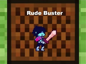 Rude Buster -Deltarune Minecraft Noteblock's