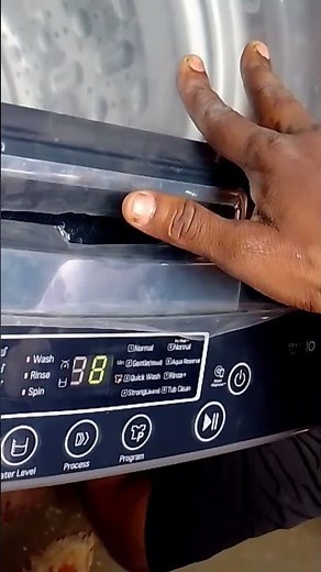 Demo LG top load washing machine Demo
