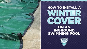 Watch How To Install A Winter Pool Cover On An Inground Swimming  on Amazon Live