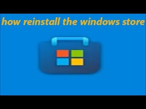 reinstall | add | Windows Store on windows | 10 | 11 | LTSC | LTSB