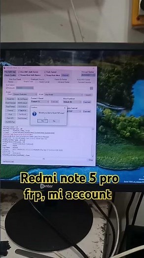 redmi note 5pro frp mi account remove umt pro