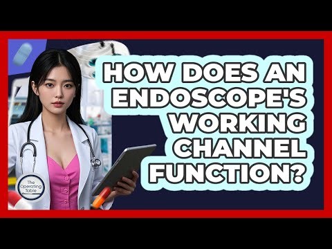 How Does An Endoscope's Working Channel Function? - The Operating Table