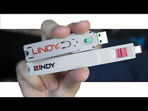 Secure Your USB Ports With The Lindy Port Blockers