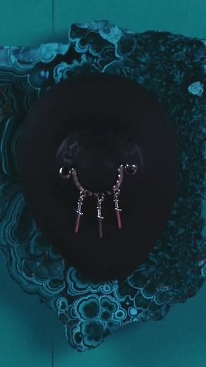 ️•️•️ ♡ Seeing triple? This dangle dagger nipple barbell comes in 9/16" 14mm for wearable area, healed piercings only♡ | UrbanBodyJewelry.com | Facebook