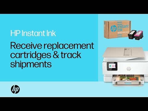 When HP Instant Ink ships & how to track your cartridges | HP Support