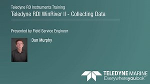 Teledyne RDI WinRiver II - Collecting Data