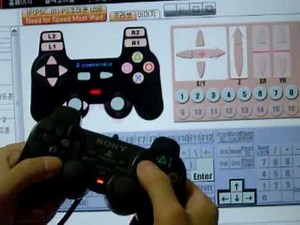 PS2 controller(DualShock2)'s pressure sensitive button on PC